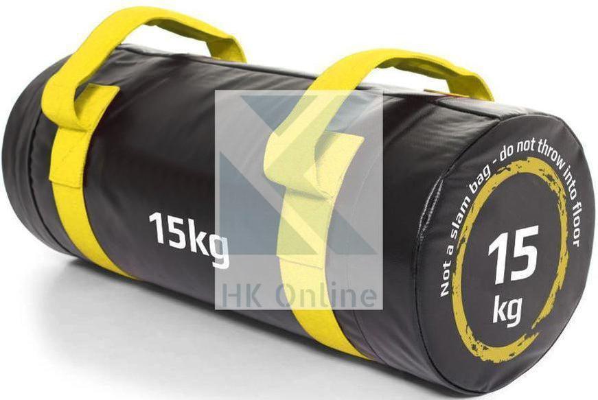 15KG PVC WEIGHTED BAG -Weight Lifting, Squats, Lunges, Rows & Twin Zip ...