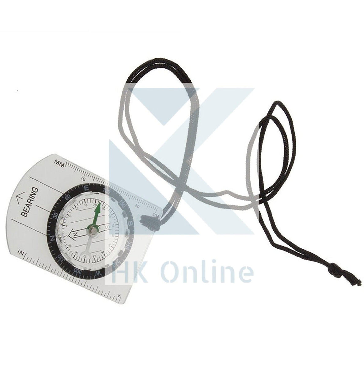 Handy Outdoor CAMPING, HIKING, BASEPLATE COMPASS -Lanyard Compass, Rul ...